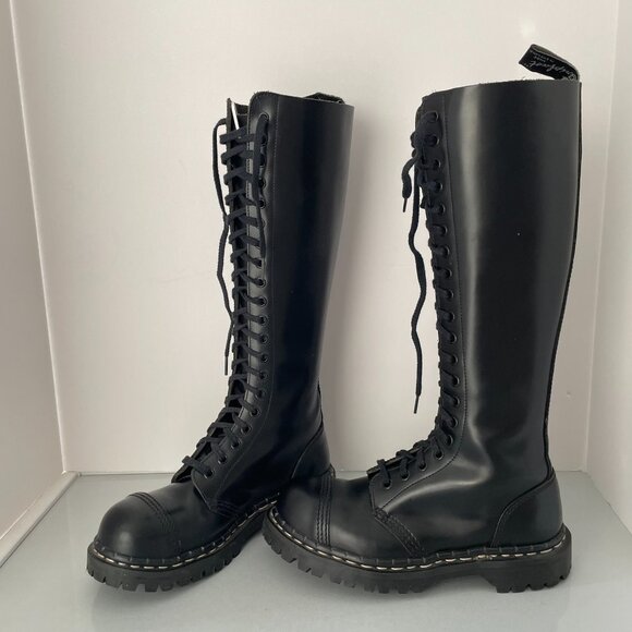 Gripfast | Shoes | Vintage Circa Y2k Gripfast England Black Leather 2 ...